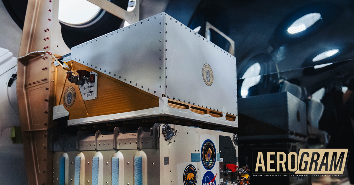 A Science Lab in Space | Aerogram Magazine | Purdue University School ...