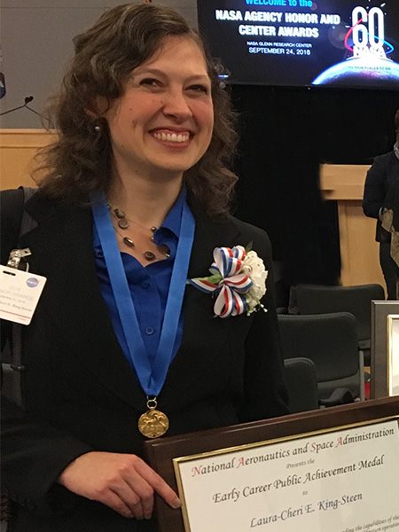 AAE alumna receives NASA's Early Career Public Achievement Medal ...