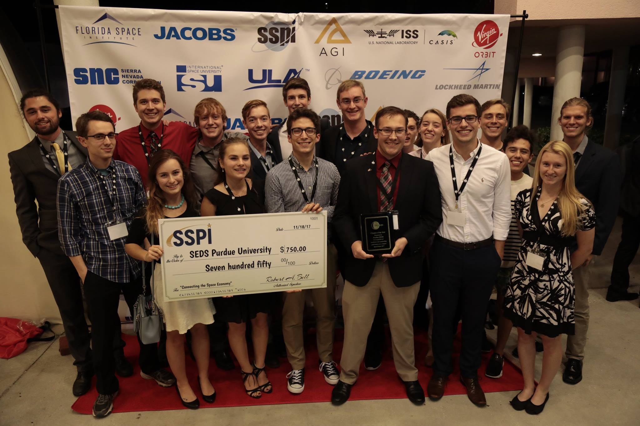 AAE student organization receives 'Chapter of the Year' title - School ...