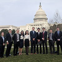 Group of AAE students participate in Congressional Visits Day - School ...