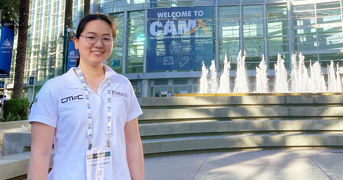 AAE doctoral candidate Pasita Pibulchinda earns best paper award for ...