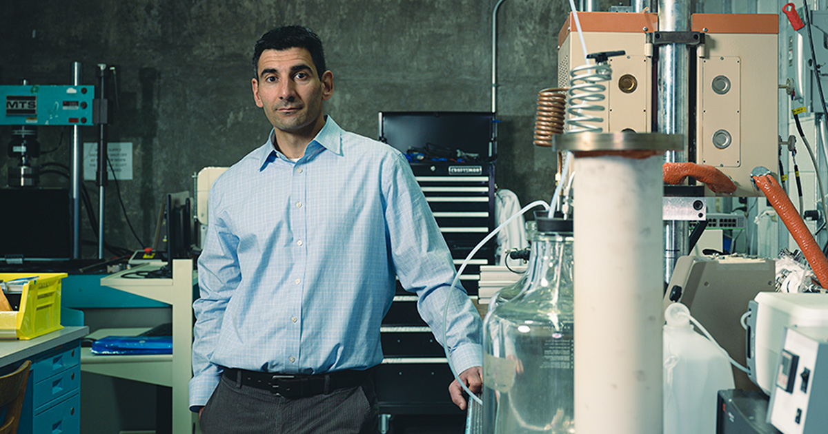 Mike Sangid receives Reilly professorship - School of Aeronautics and ...