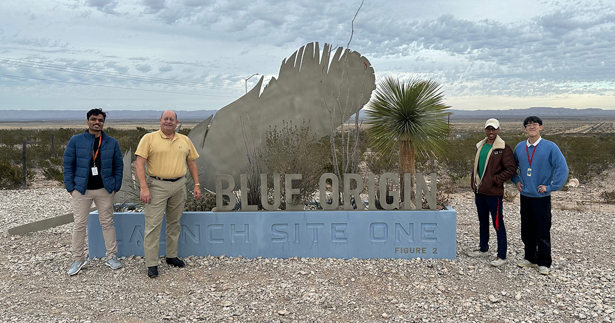 Student-built experiment launched on Blue Origin New Shepard payload ...