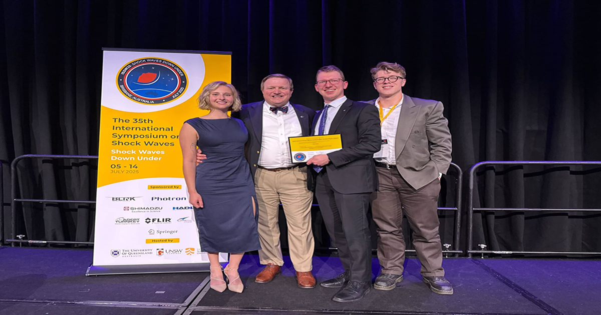 PhD Student Mark Noftz Awarded Fulbright Grant for Hypersonic Research ...