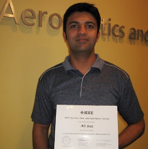 School of AAE Ph.D. student Ali Raz acknowledged at IEEE SMC 2014 ...