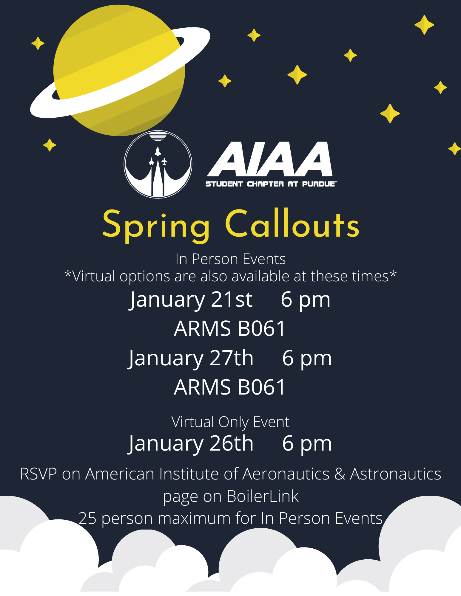 AIAA Spring 2021 Callouts - AAE Flight Plan Newsletter - Purdue University