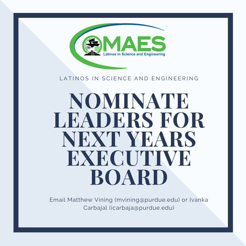 Elections for Latinos in Science and Engineering - AAE Flight Plan ...