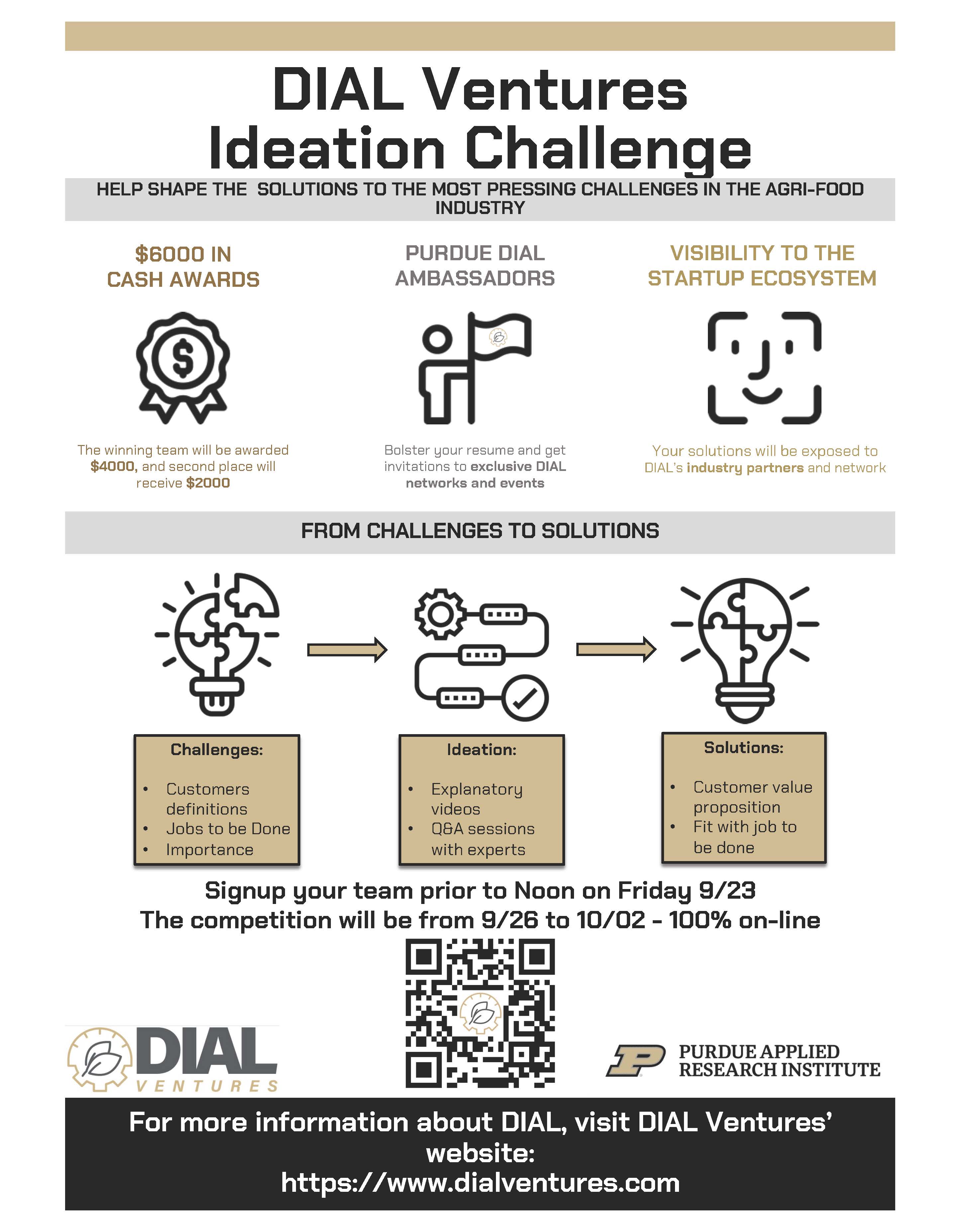 DIAL Ventures Ideation Challenge - 9/26 to 10/2 - AAE Flight Plan ...