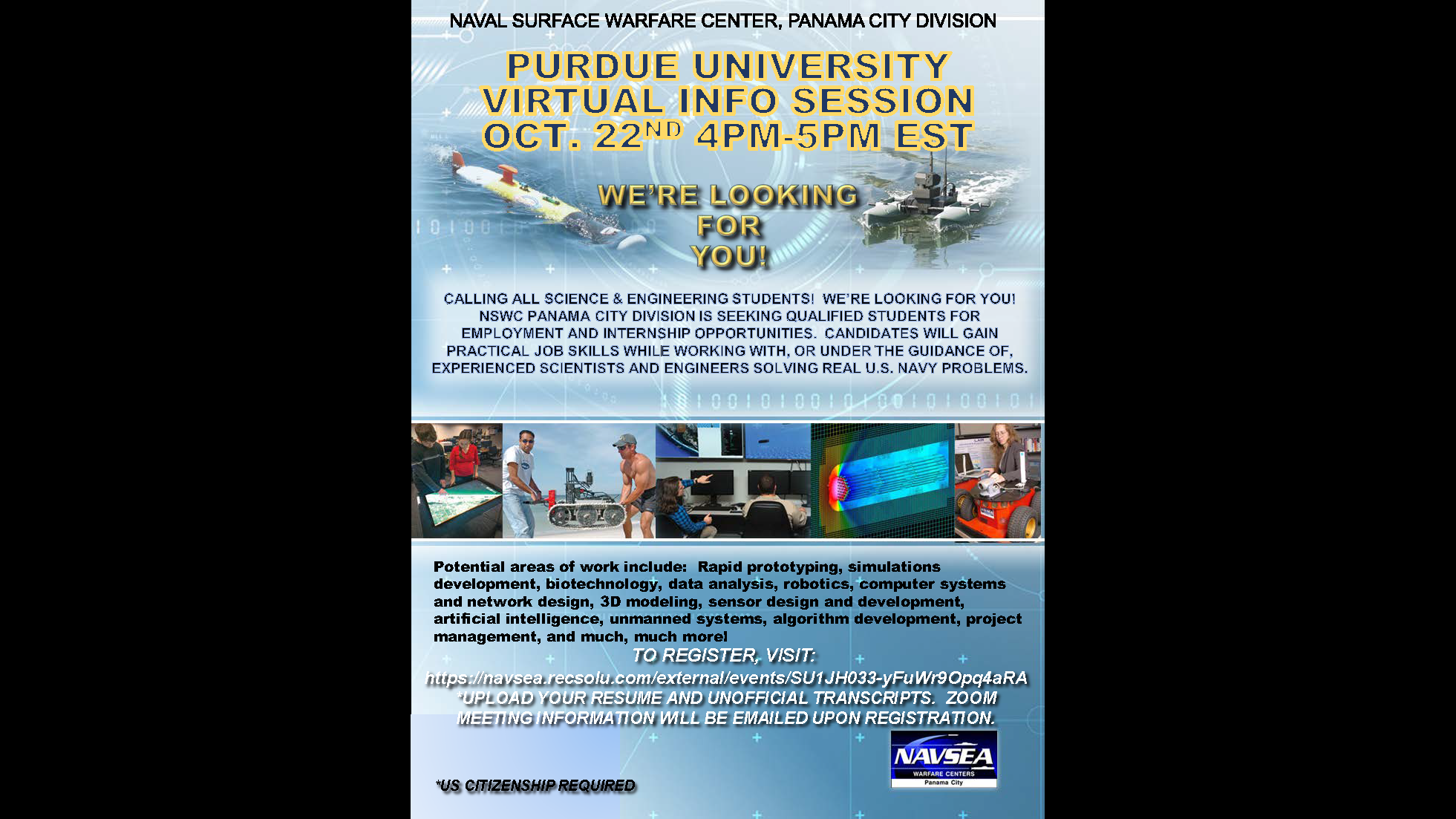 Naval Surface Warfare Center - Job/Internship Opportunities Info ...