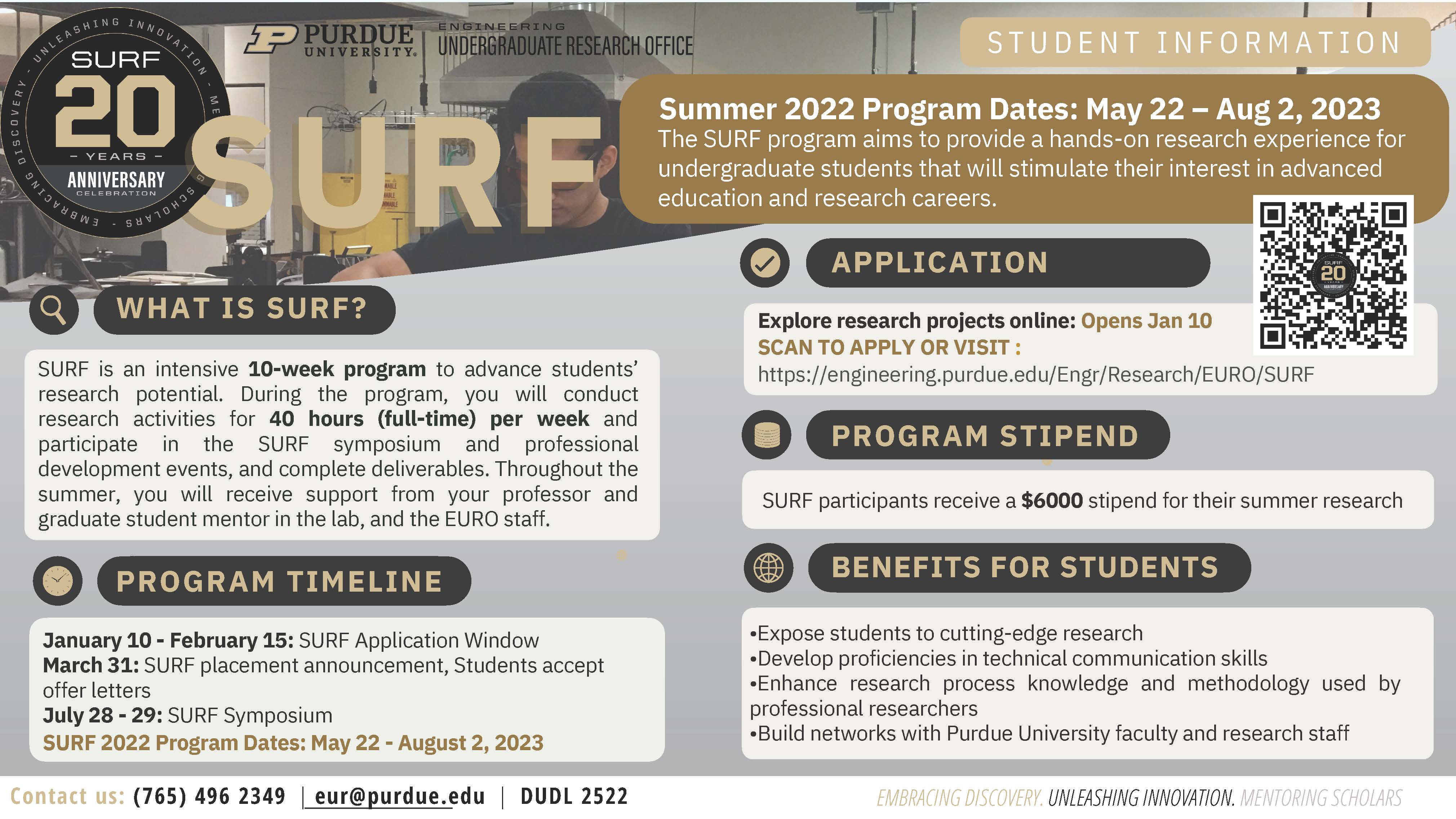 SURF Applications Now Open – Apply by 2/15 - AAE Flight Plan Newsletter ...