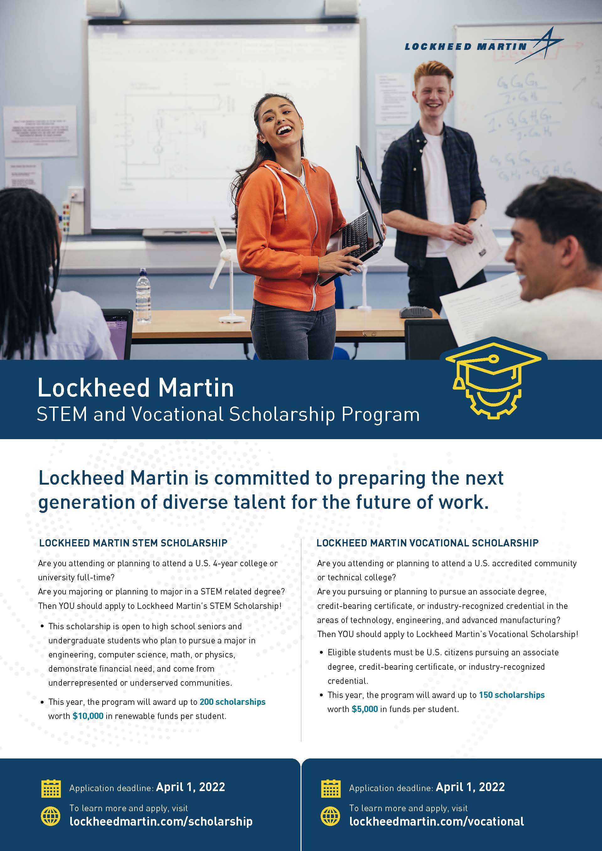 Lockheed Martin Scholarships - Now Open - AAE Flight Plan Newsletter ...