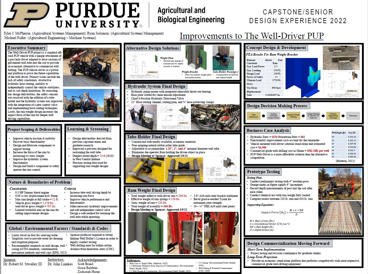 2021 Senior Capstone/Design Projects - Agricultural & Biological ...