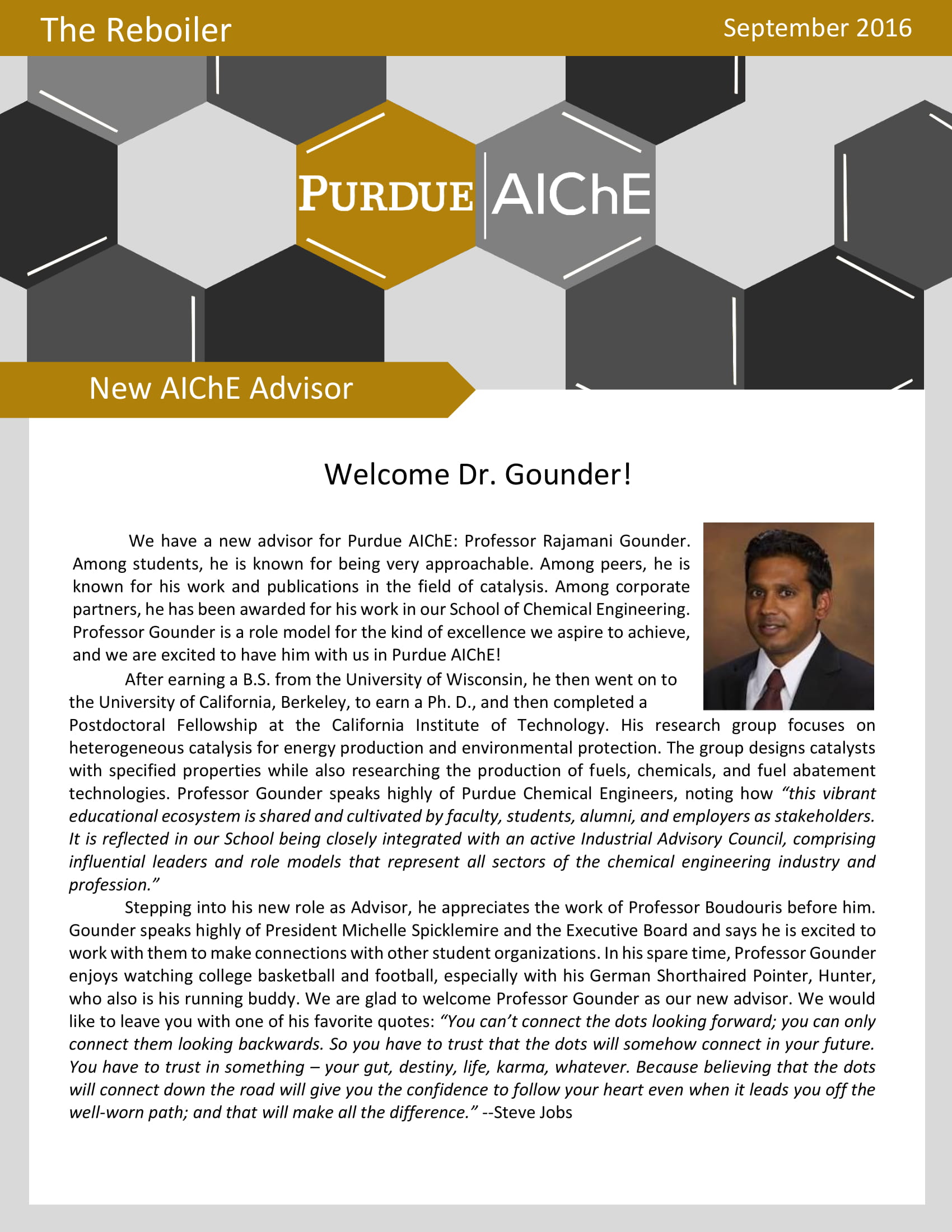 Newsletter - Purdue AIChE