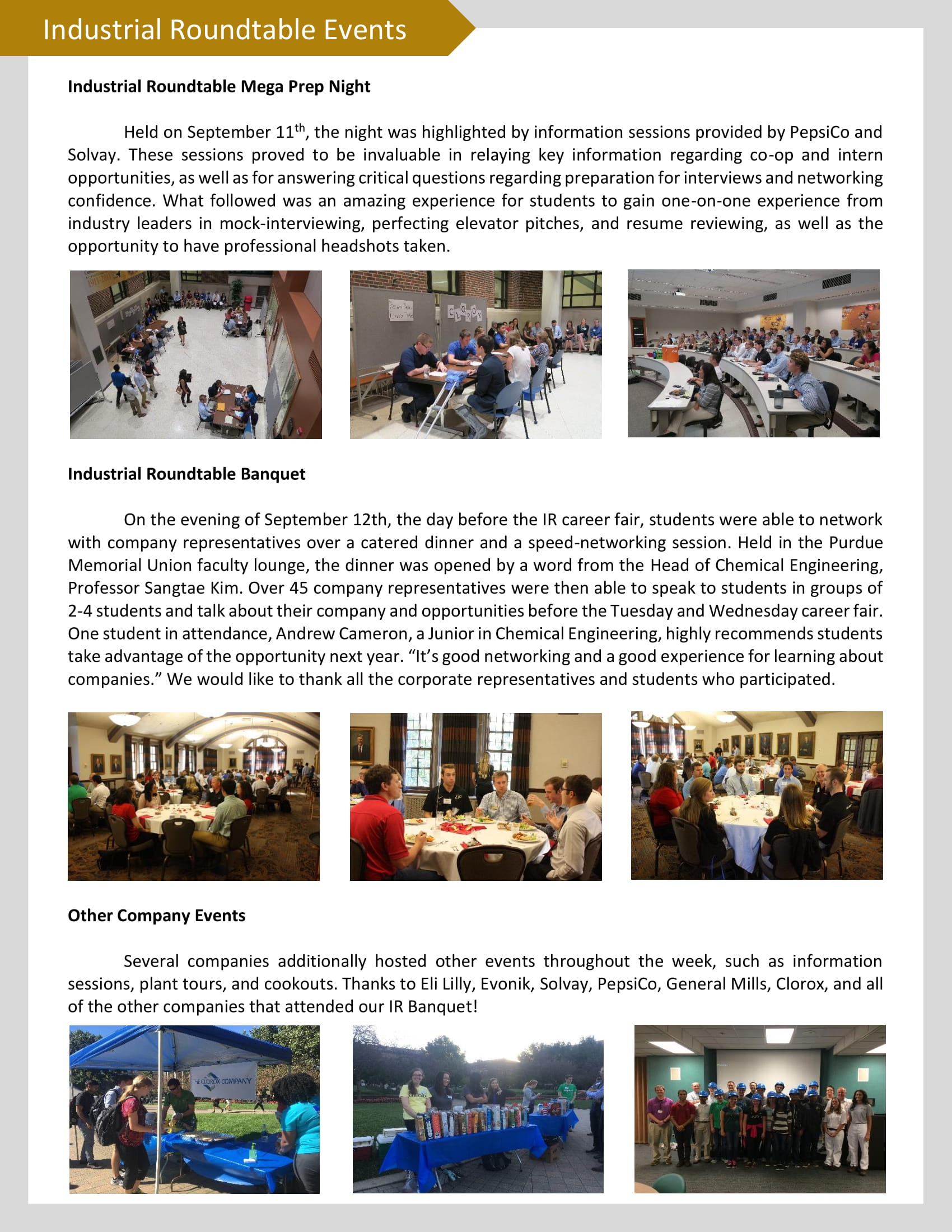 Newsletter - Purdue AIChE