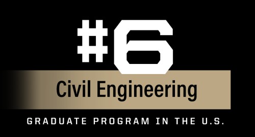 Purdue Civil Engineering Burke Graduate Program ranked #6 in the nation ...