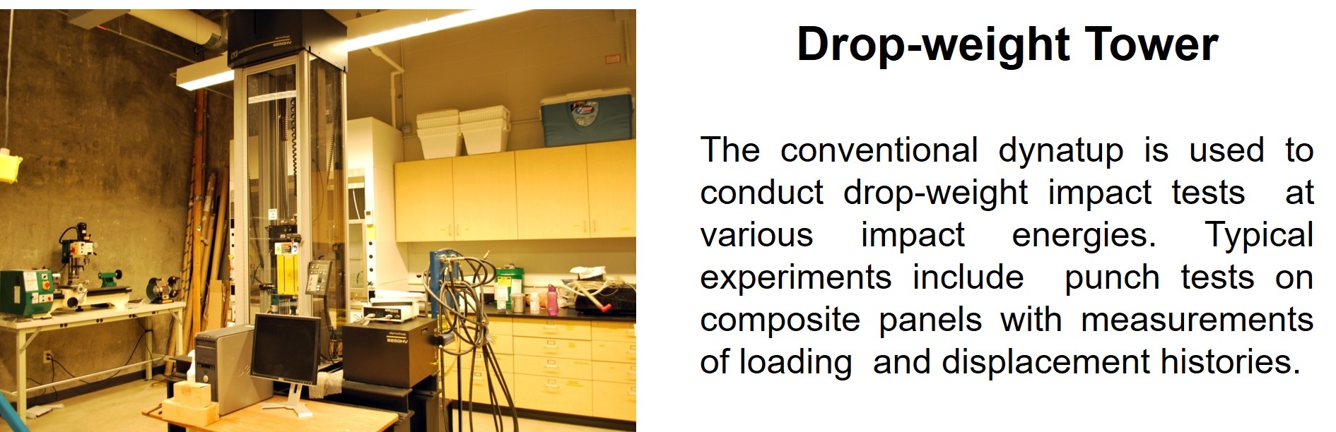 Lab Equipment & Facilities - Impact Science Lab - Purdue University
