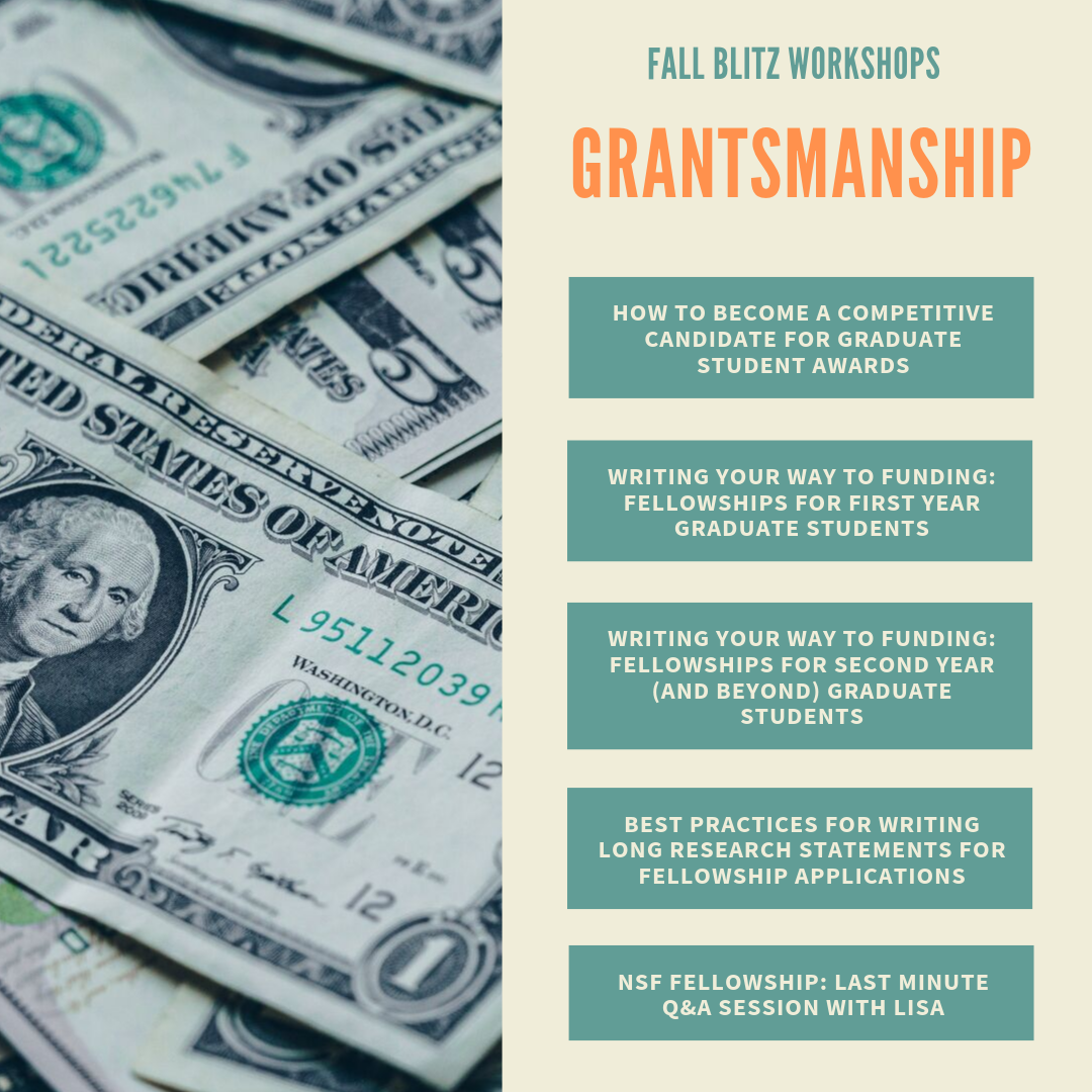 The Graduate School Presents FALL BLITZ 2019 - Elmore Family School of ...