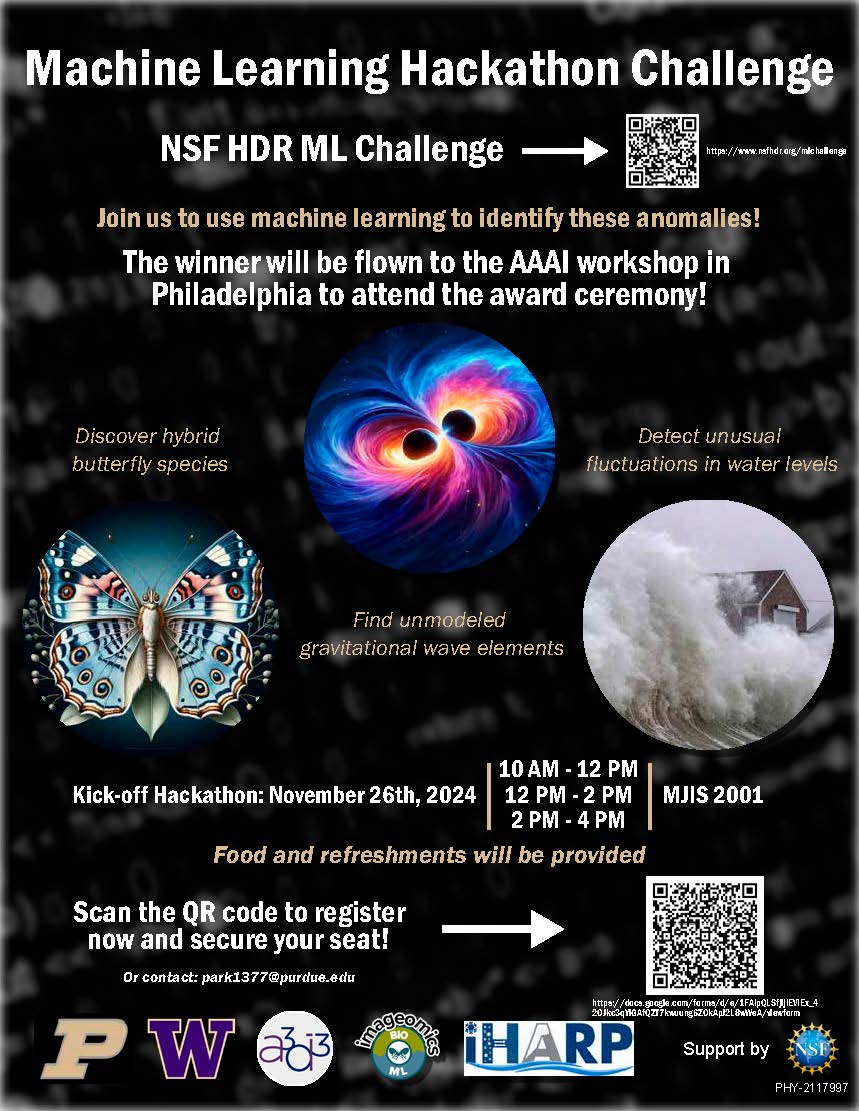 Machine Learning Hackathon Challenge for NSF HDR ML Challenge - Elmore Family School of ...