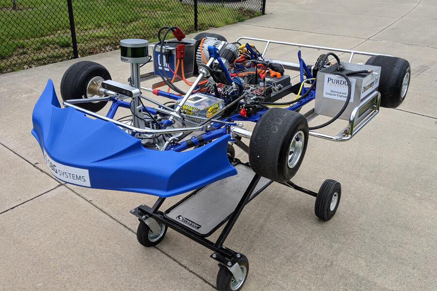 Driverless Go kart Team Brings Fast Pace to Speedway - Elmore Family ...