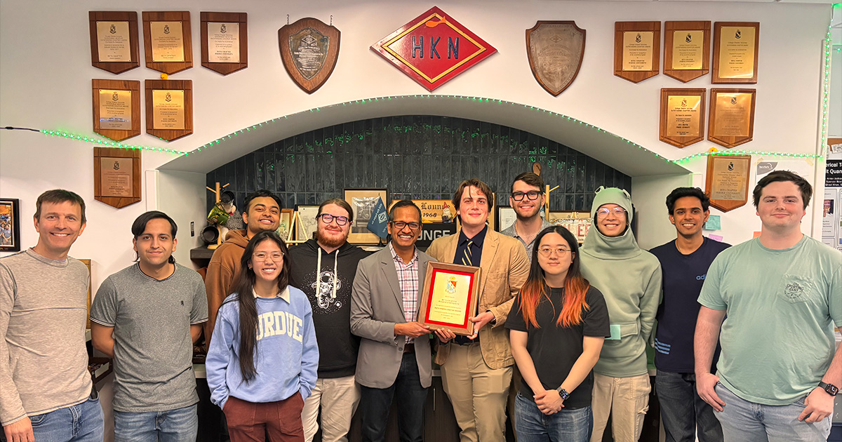 Purdue HKN wins seventh consecutive Outstanding Chapter Award - Elmore Family School of ...