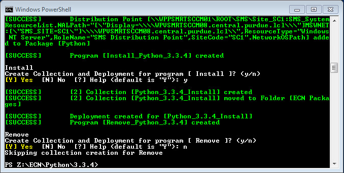 Packaging Tools Documentation — Purdue IT | Engineering IT | ECN
