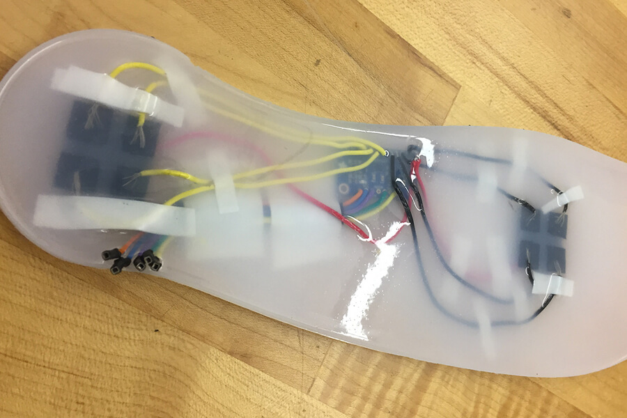 Small new shoe sensor may be a driving force to help prevent injuries ...