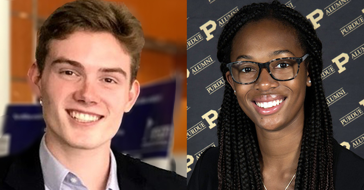 Two engineering students receive Outstanding Junior Helfert Award ...