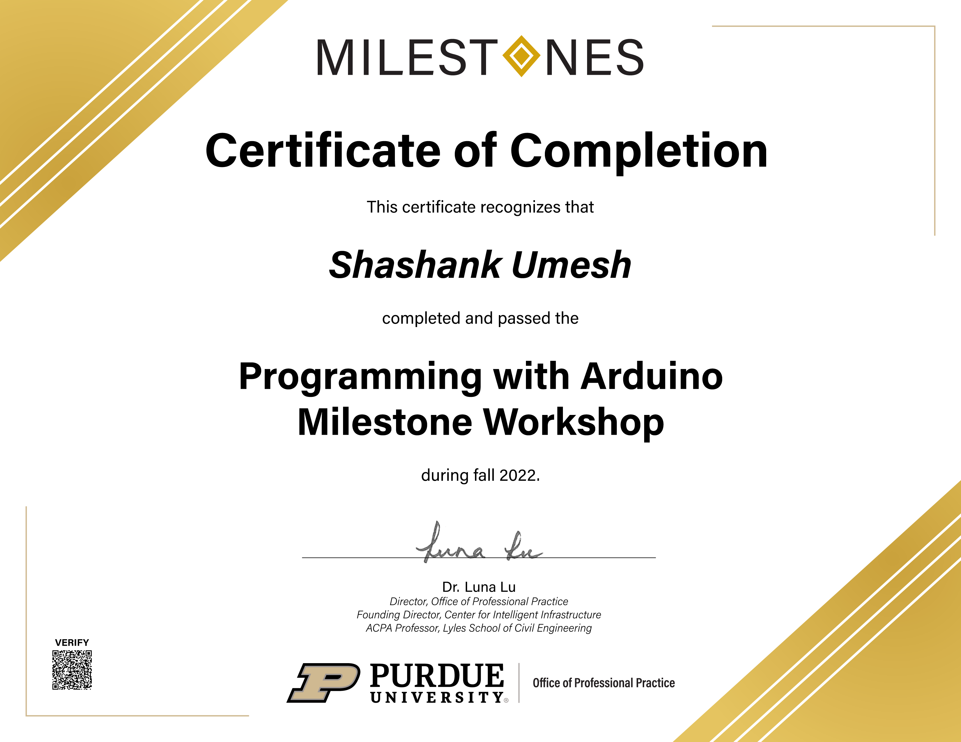 Shashank Umesh - Electrical Engineering @ Purdue | LinkedIn
