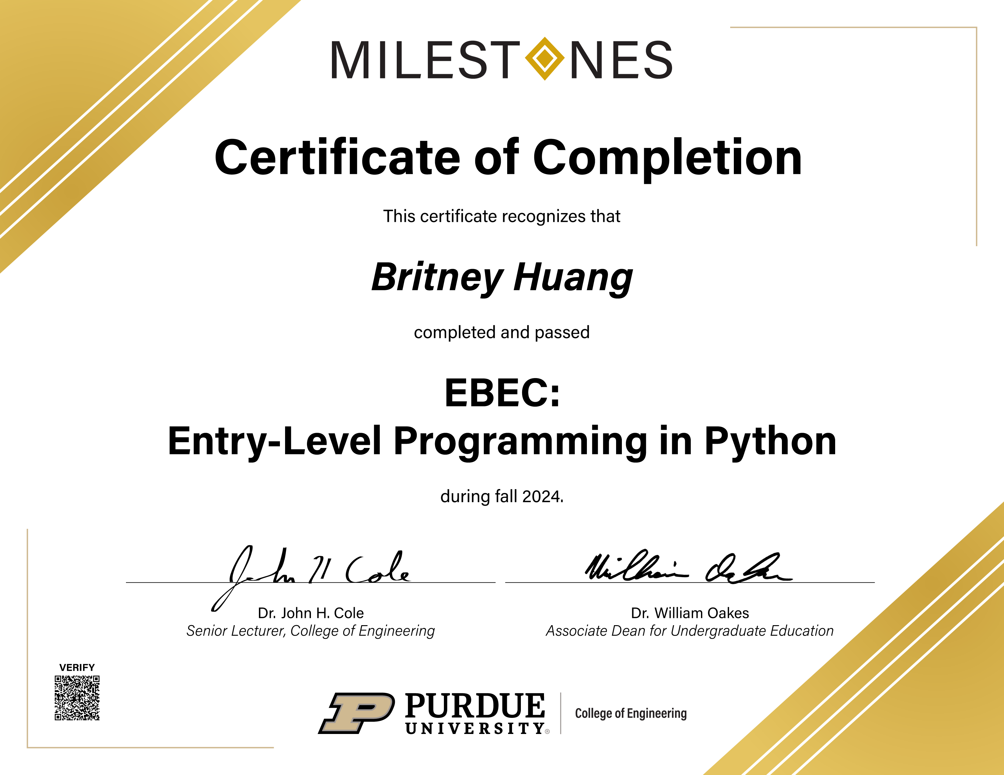 Britney Huang - Purdue Engineering | Women In Engineering | LinkedIn