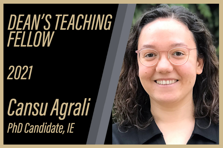 Agrali Dean's Teaching Fellow - Edwardson School of Industrial ...