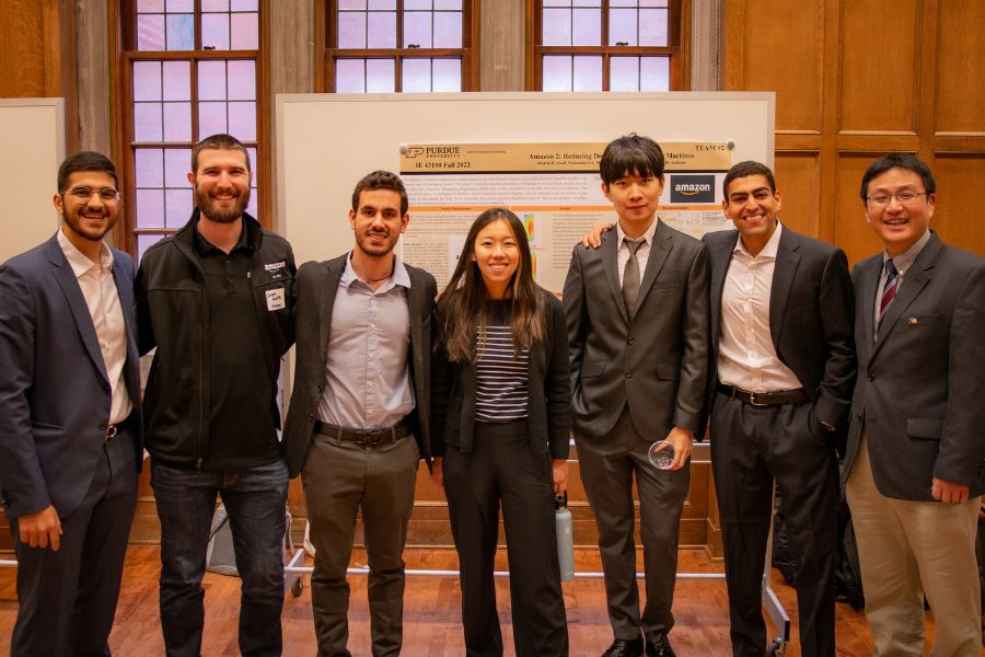 IE431 Capstone Students Present Posters - Edwardson School of Industrial Engineering - Purdue ...