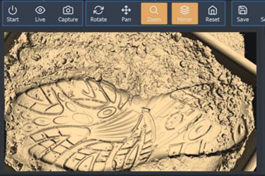 New forensics tool captures footprints in 3D - Mechanical Engineering ...