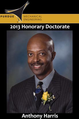ME alumnus Anthony Harris to receive honorary doctorate - Mechanical ...