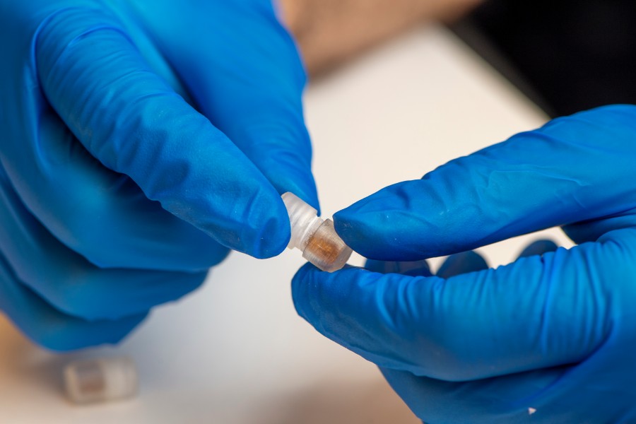 Rahimi develops bacteria-sampling capsule - Materials Engineering ...