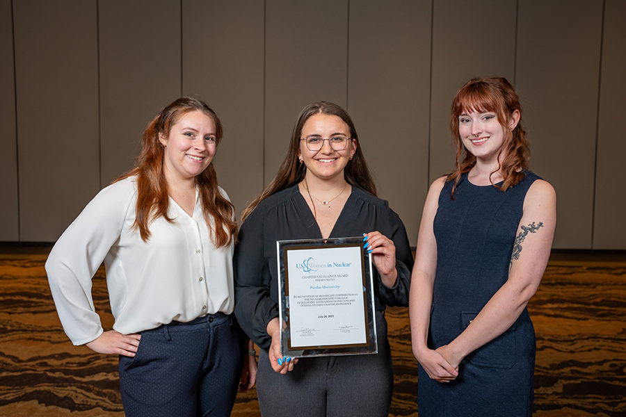 Purdue's Women in Nuclear Chapter Receives Second Consecutive ...