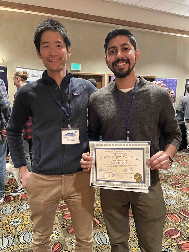 2024 AAS GNC conference Student Paper Award - Oguri Research Group ...