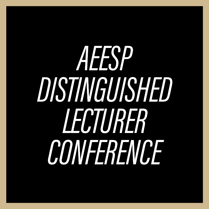 AEESP Distinguished Lecturer Conference - Sustainability Engineering ...