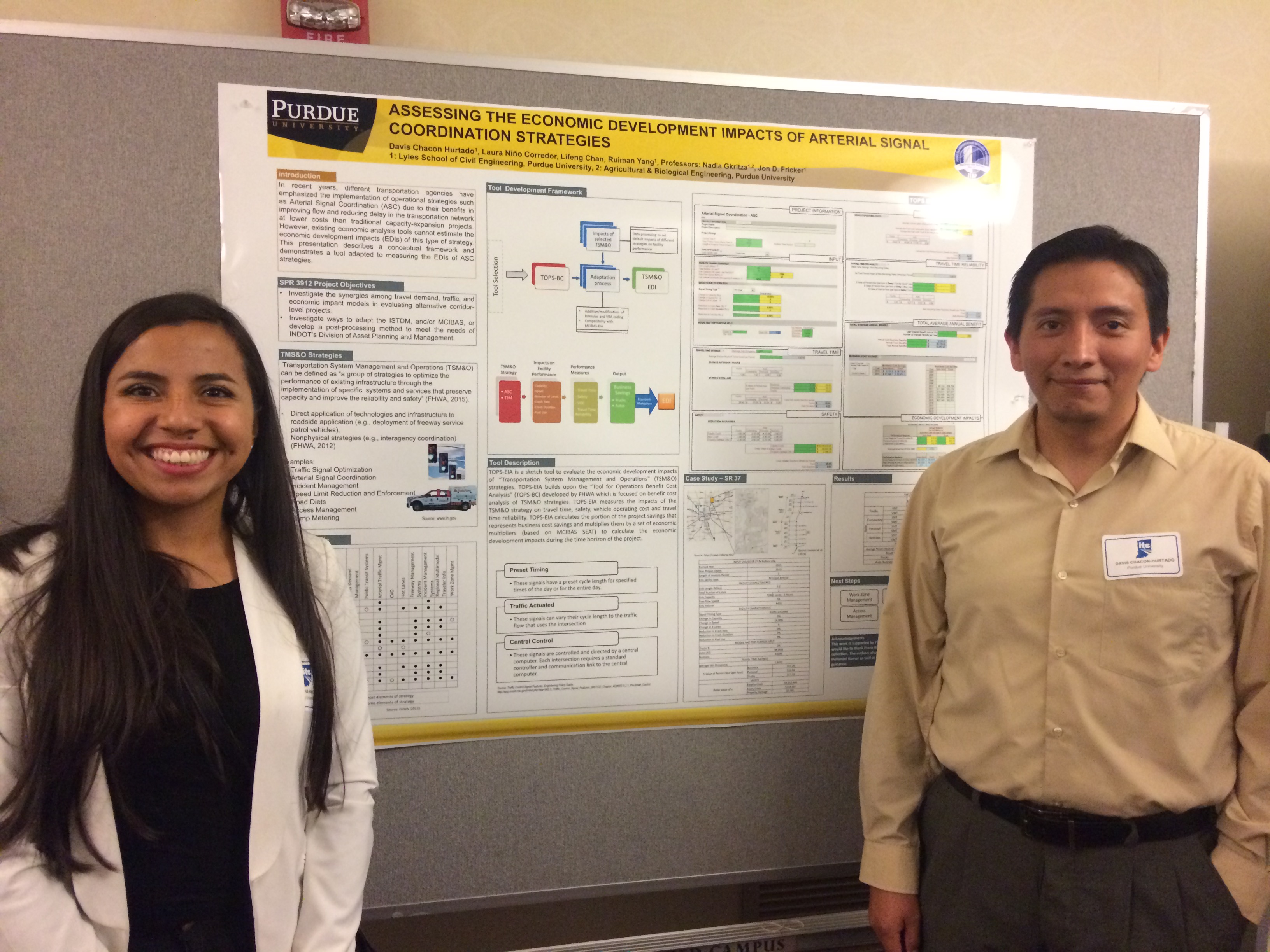 ITE Student dinner and poster session at Purdue. - Sustainable ...