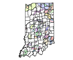 prototype atlas of indiana watershed and river organizations created ...