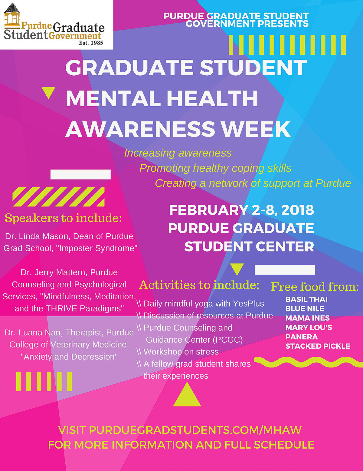 Graduate Student Mental Health Awareness Week ABE Graduate Student Graduate Student Mental Health Awareness Week ABE Graduate Student