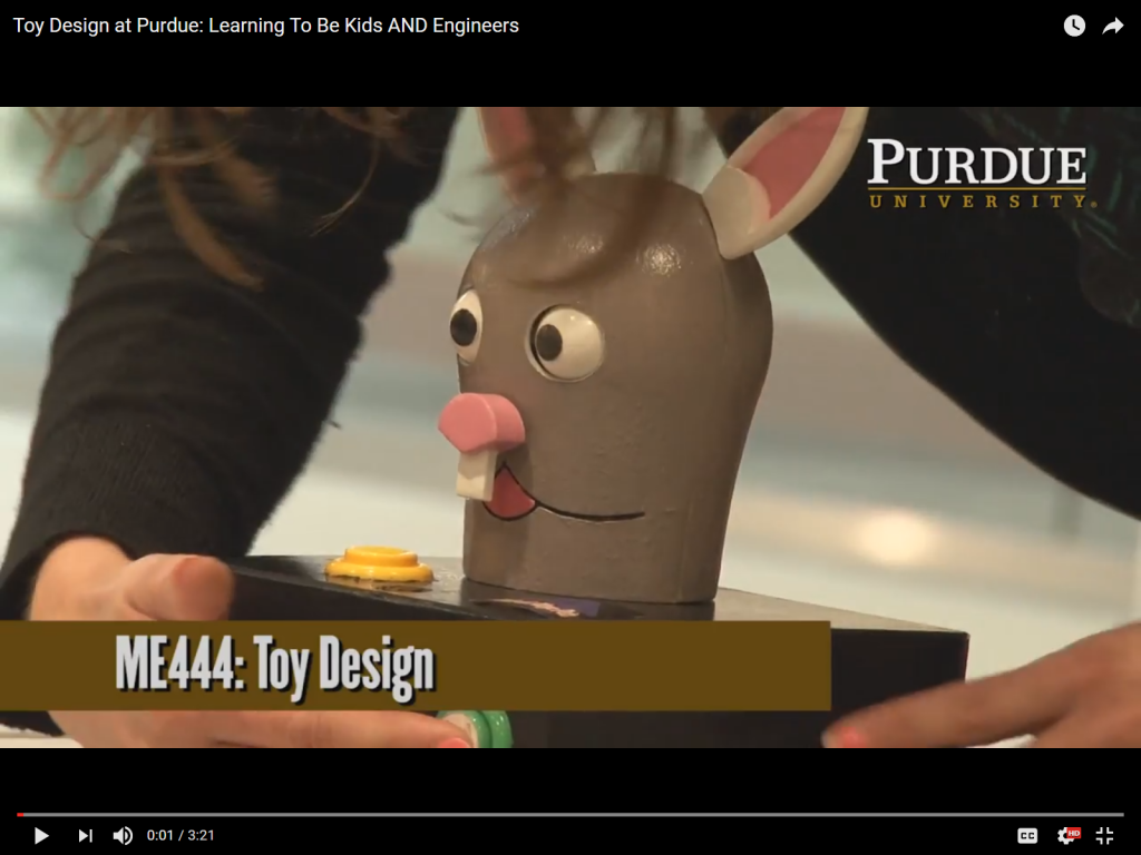 Toy Design at Purdue: Learning To Be Kids AND Engineers - Convergence ...
