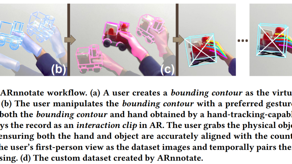 Arnnotate An Augmented Reality Interface For Collecting Custom Dataset