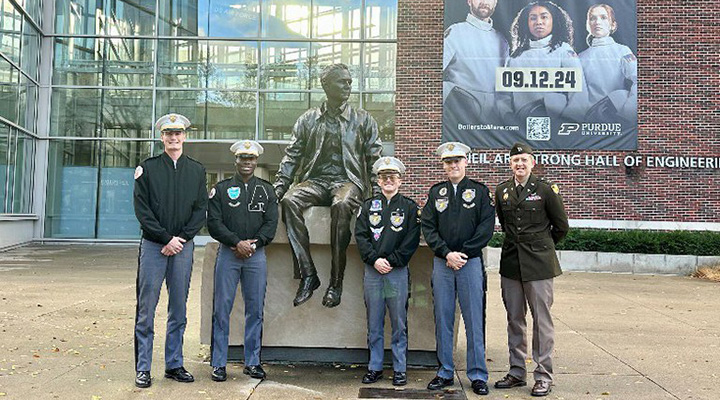 West Point Cadets Visit Purdue’s Fall Expo and PMRI - Purdue Military ...