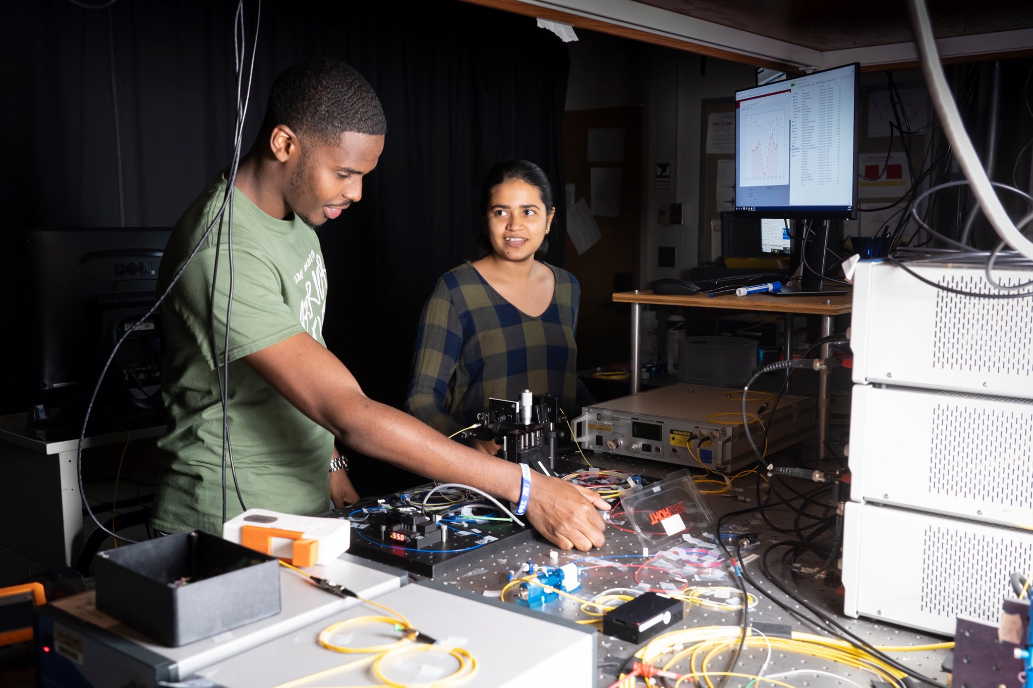 Ultrafast Optics and Optical Fiber Communications Laboratory - Purdue ...